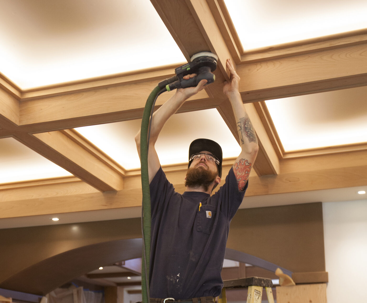 Coffered Ceiling Installation – SoCalTrim | Discount Molding & Millwork